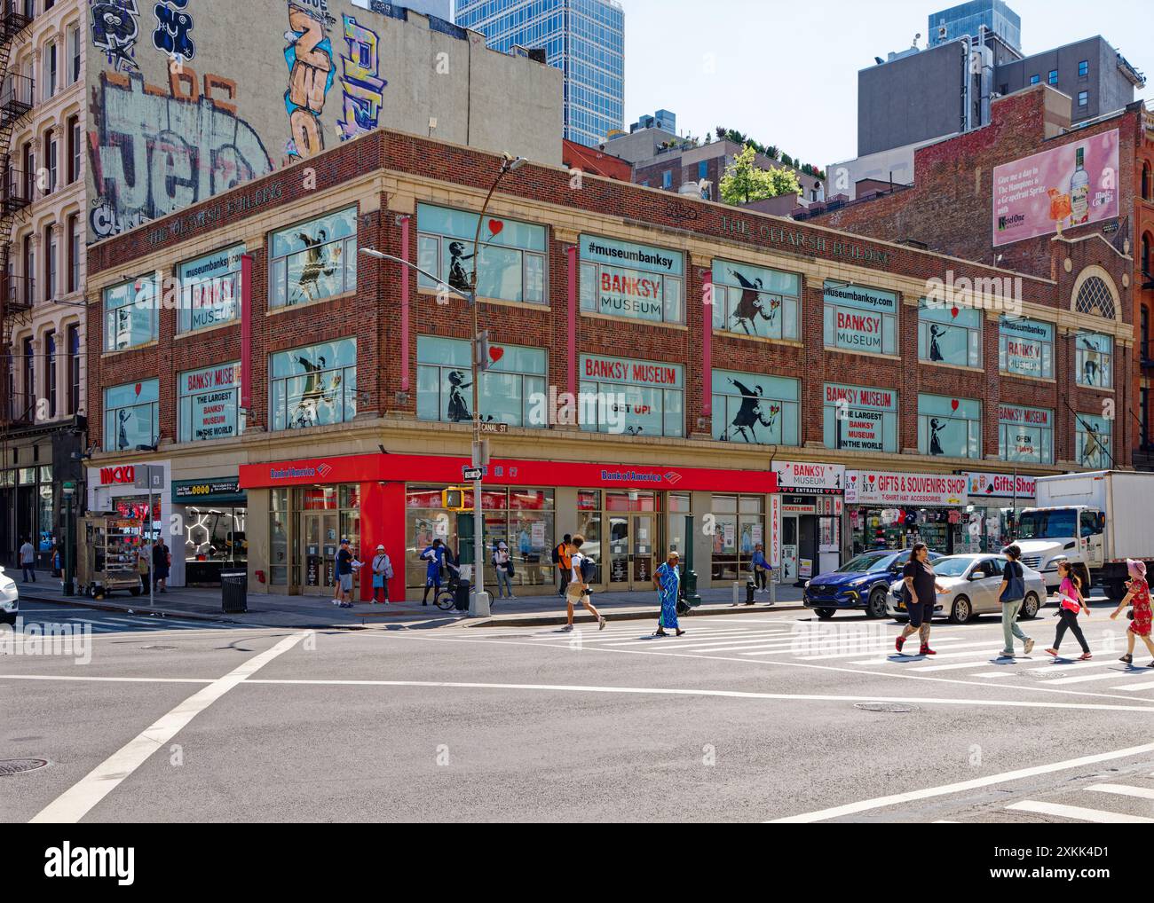 NYC Chinatown: Oltarsh Building, a three-story commercial structure at ...