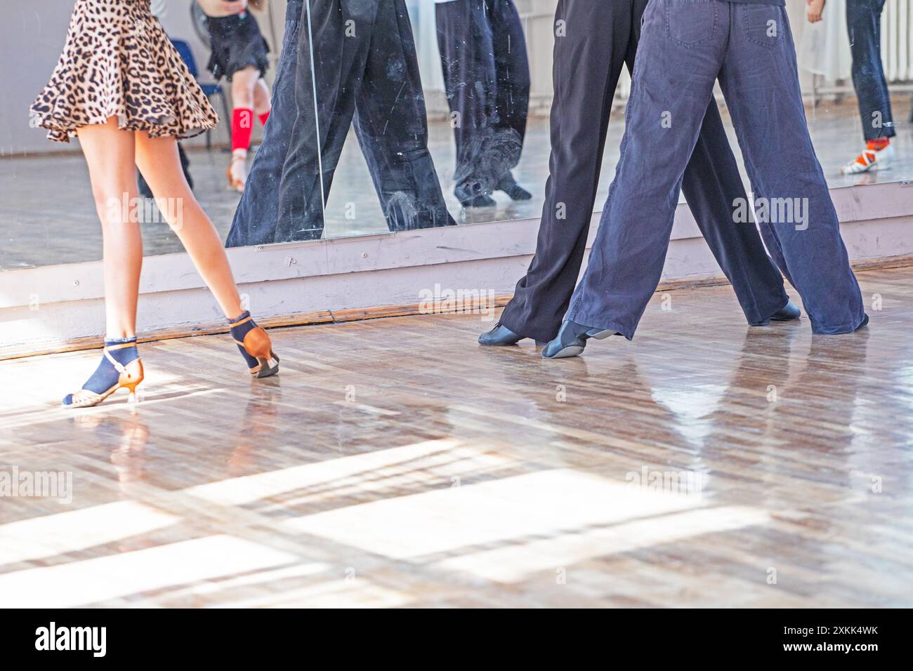 girl dancing with teacher dance program standard in ballroom dancing ...