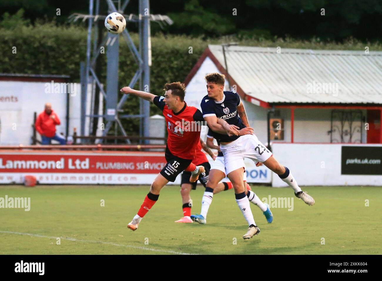 23rd July 2024; Carnegie Fuels Stadium at Glebe Park, Brechin, Scotland ...