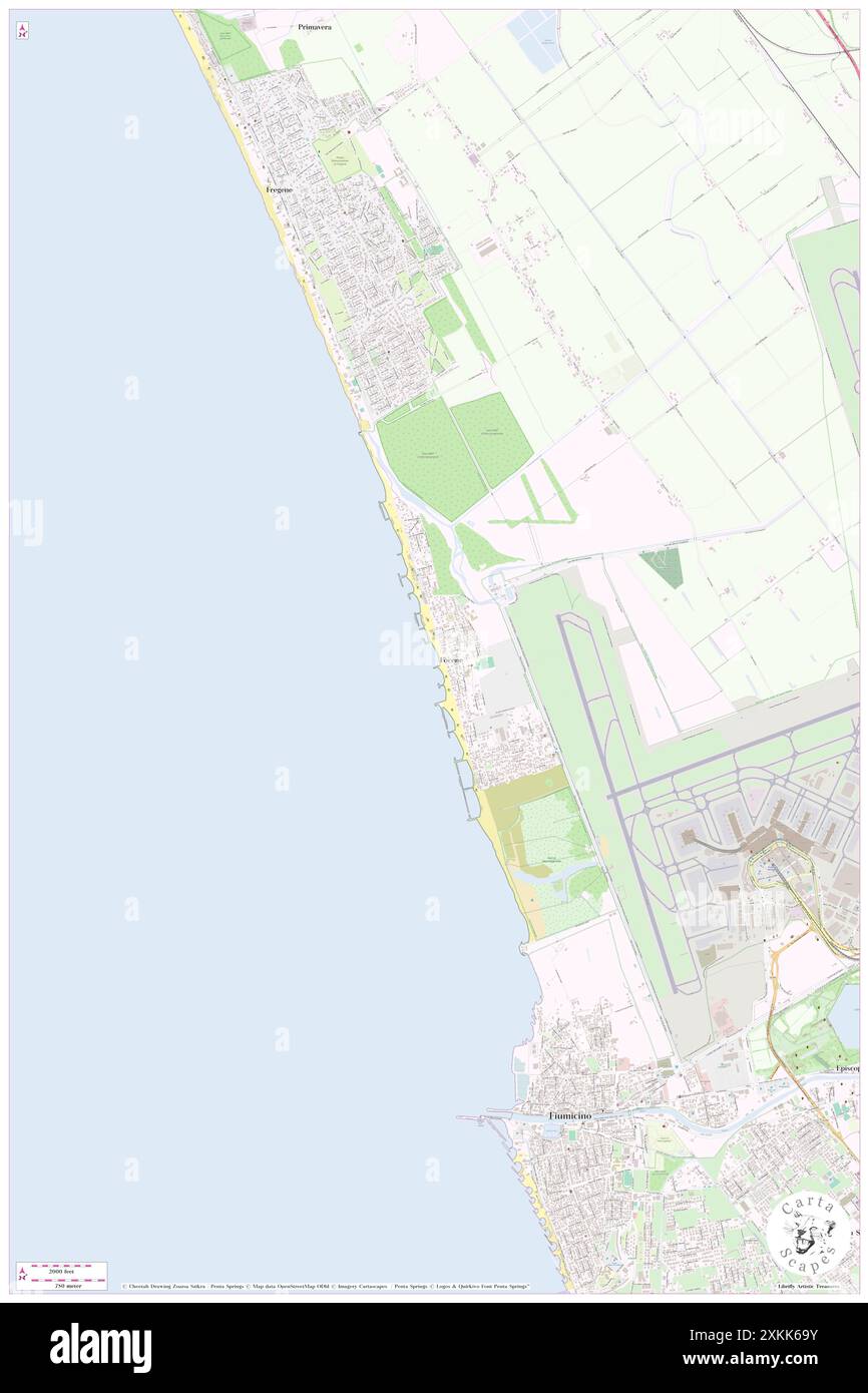 Spiaggia di Focene, Città metropolitana di Roma Capitale, IT, Italy ...