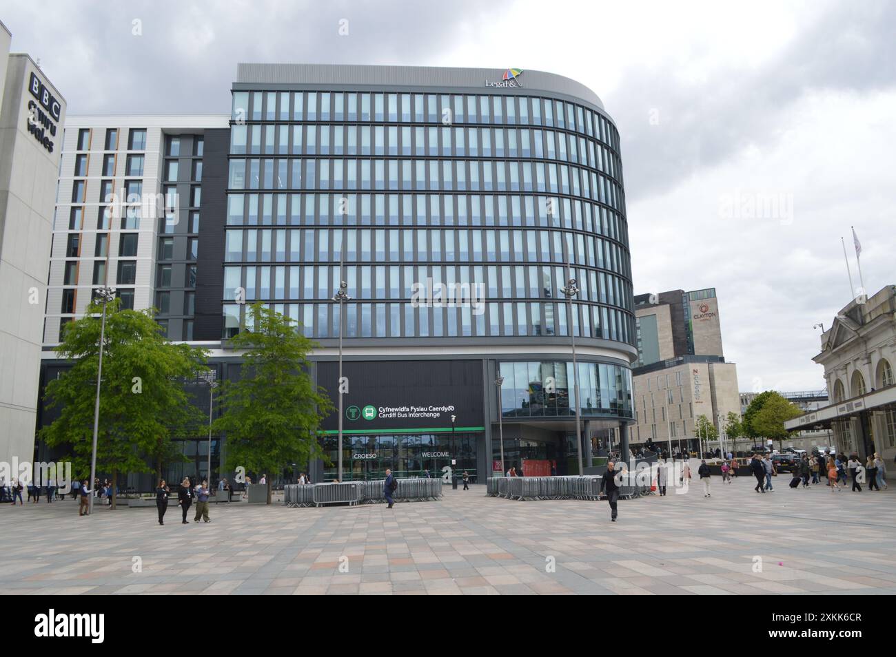 New bus interchange cardiff hi-res stock photography and images - Alamy
