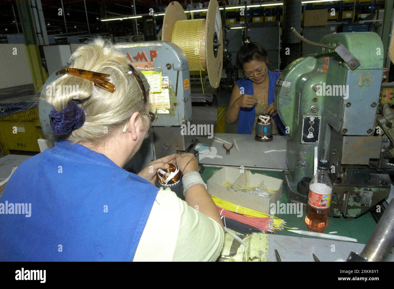 industrial worker at his working place, employment in the industrial ...