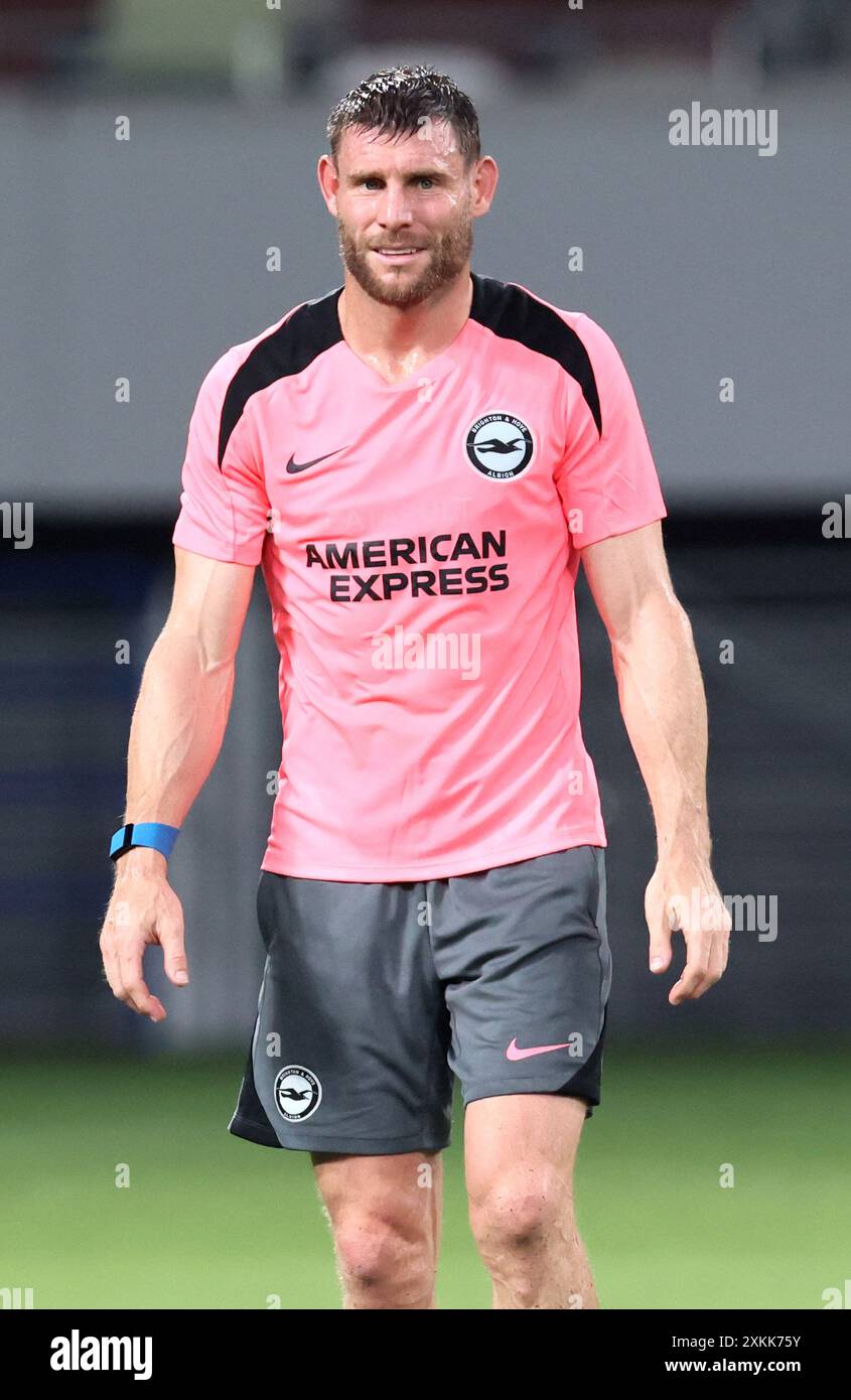 Tokyo, Japan. 23rd July, 2024. British midfielder James Milner of ...