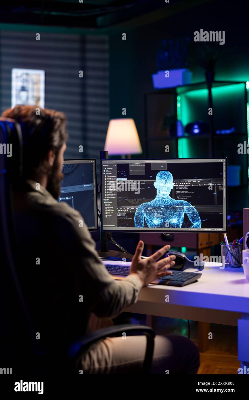 Admin confused by AI gaining consciousness, using humanoid form to ...