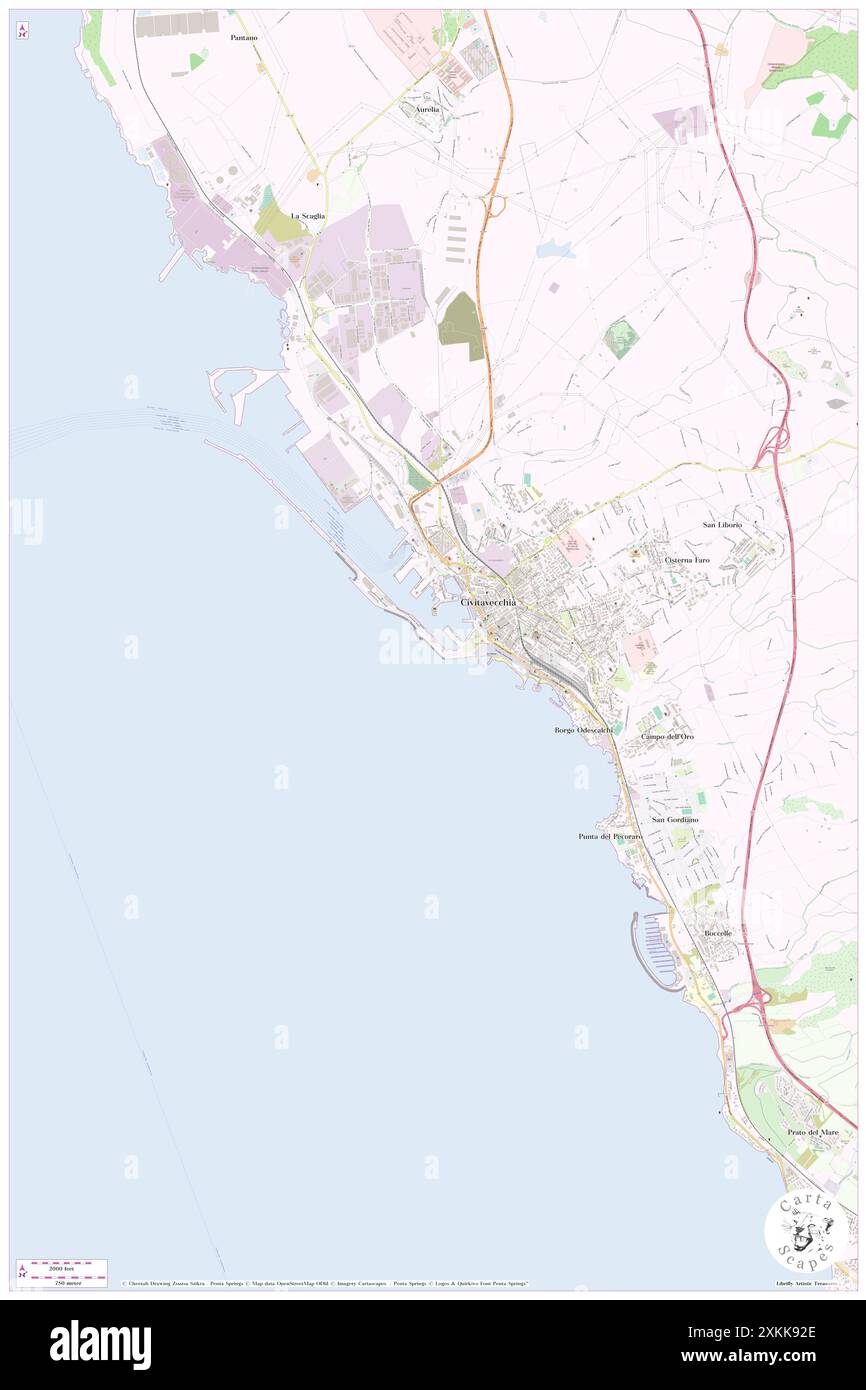 Molo S.O.I., Città metropolitana di Roma Capitale, IT, Italy, Lazio, N ...
