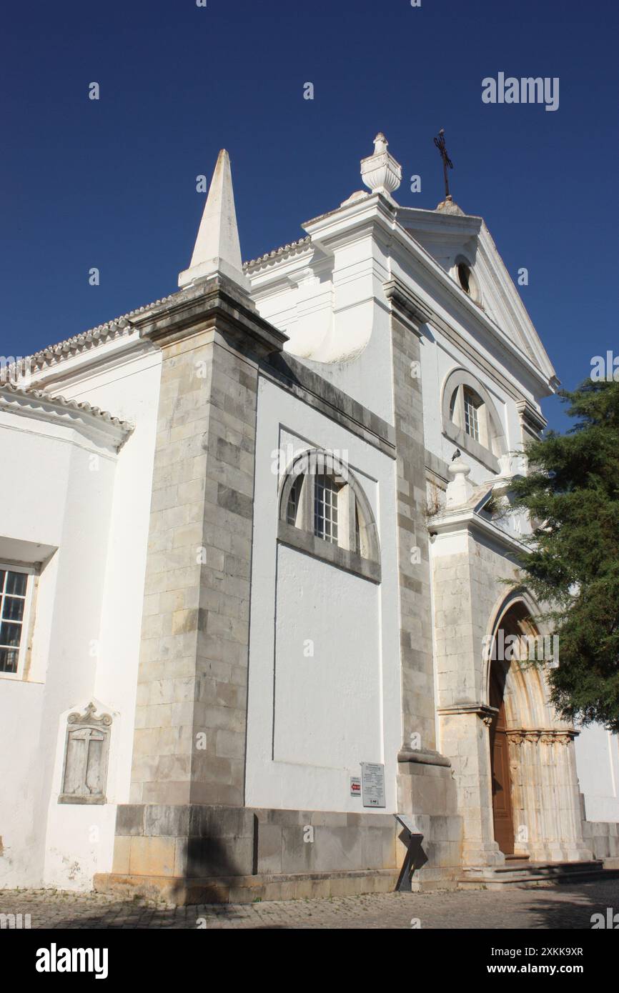 The Igreja Matriz de Santa Maria do Castelo in Tavira, Algarve ...