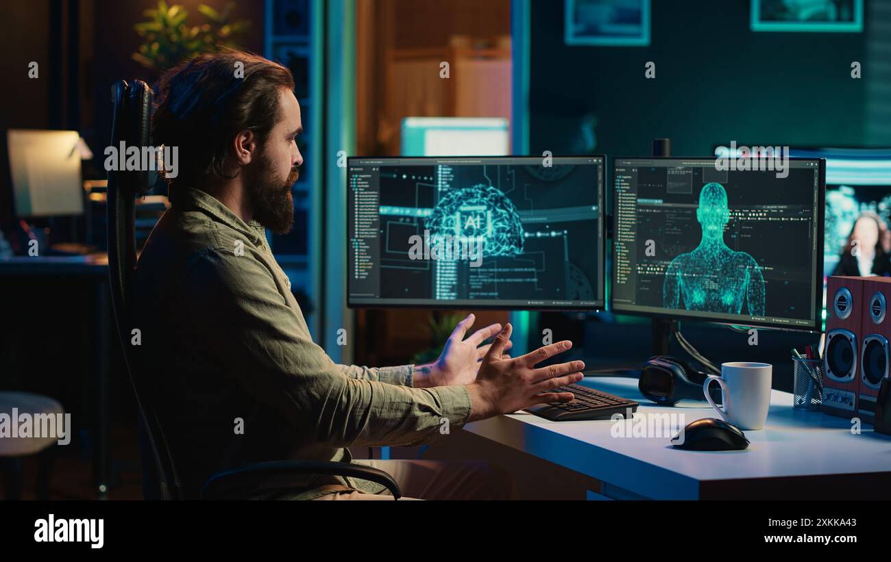 Self aware machine hi-res stock photography and images - Alamy