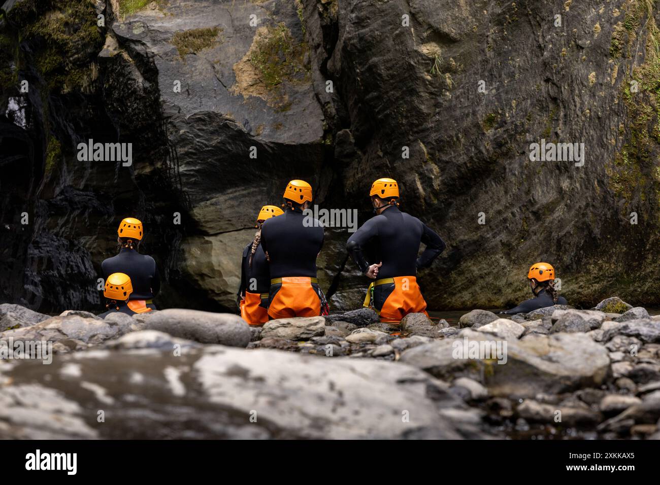 Canyoning in azores hi-res stock photography and images - Alamy