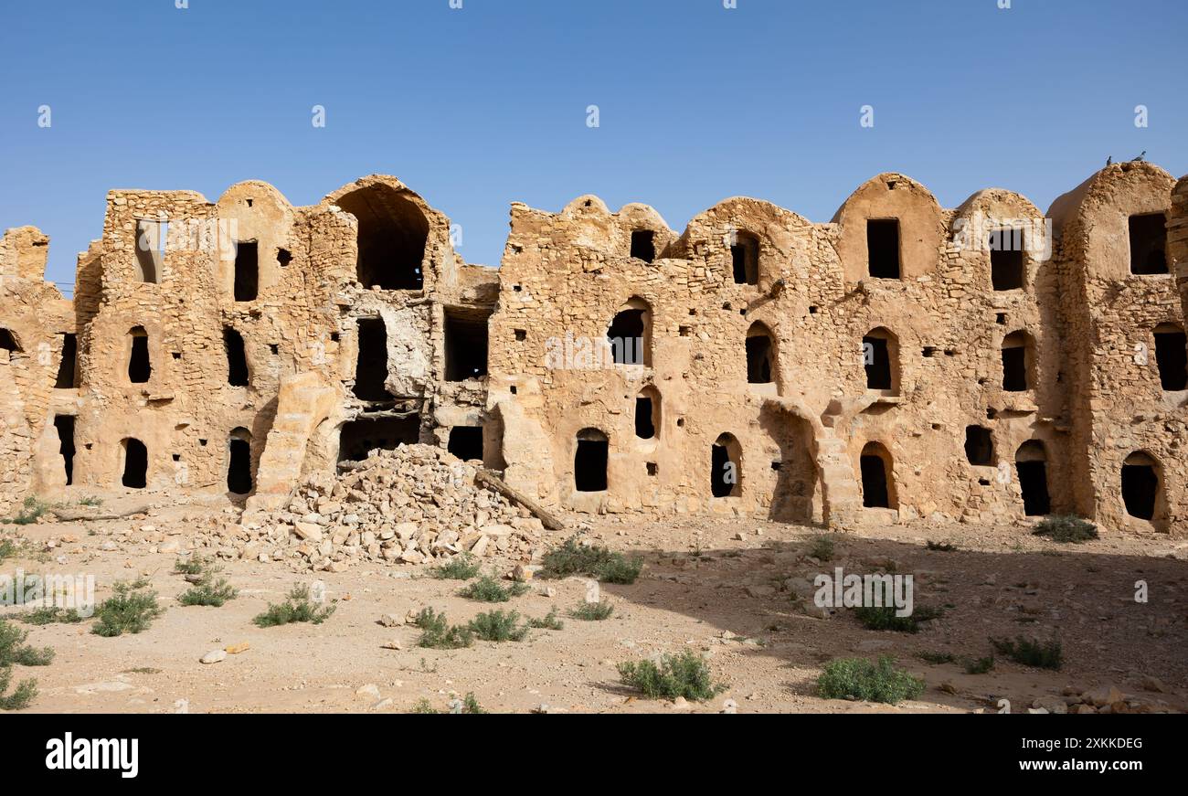 ksar Mgabla - traditional fortified granary created by the Berbers in ...