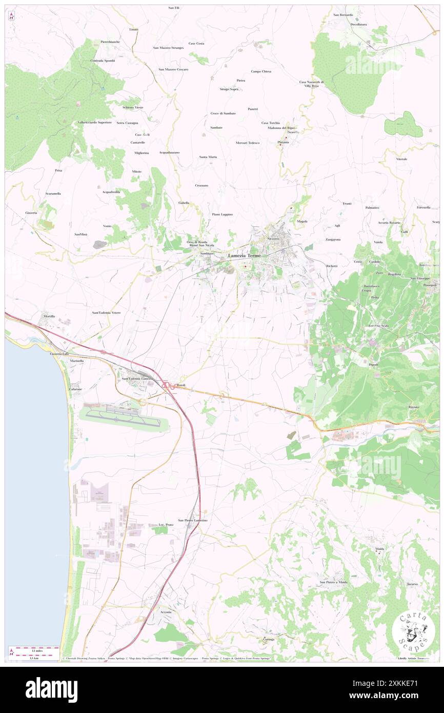 Lamezia Terme, Provincia di Catanzaro, IT, Italy, Calabria, N 38 57' 45 ...