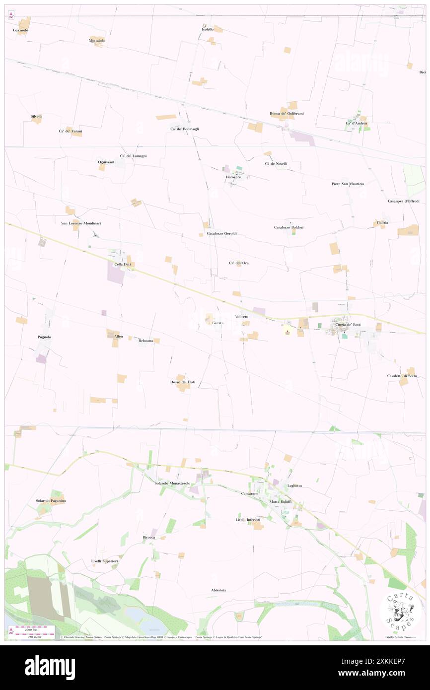 Gurata, Provincia di Cremona, IT, Italy, Lombardy, N 45 5' 7'', N 10 14 ...