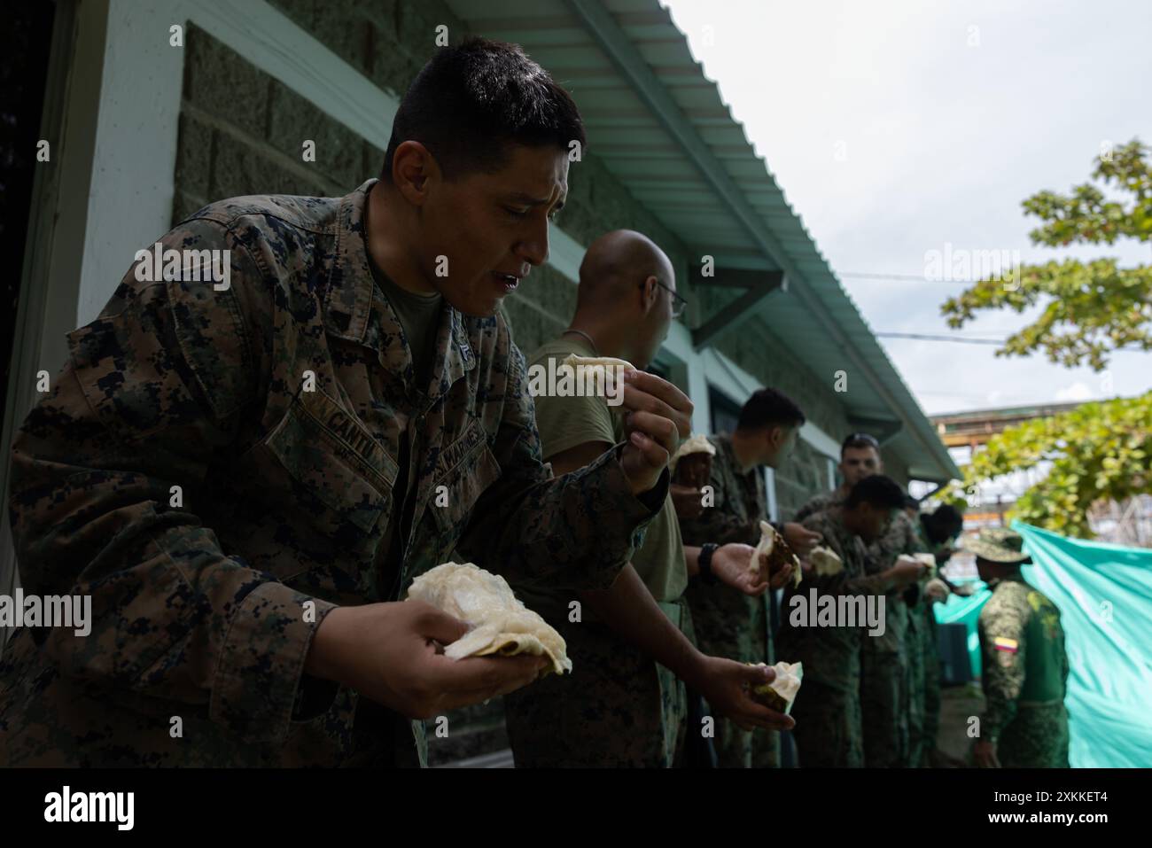 U.S. Marines with Littoral Craft Company, Charlie, 4th Amphibious ...