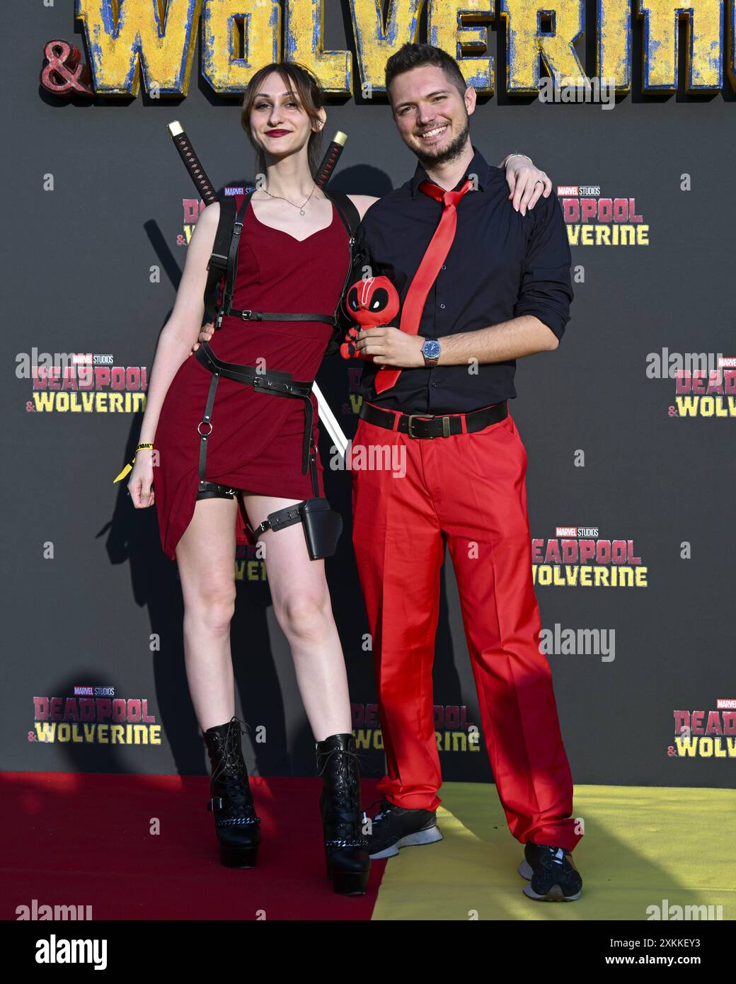 Milan, Photocall for the preview of the new Marvel Studios film ...