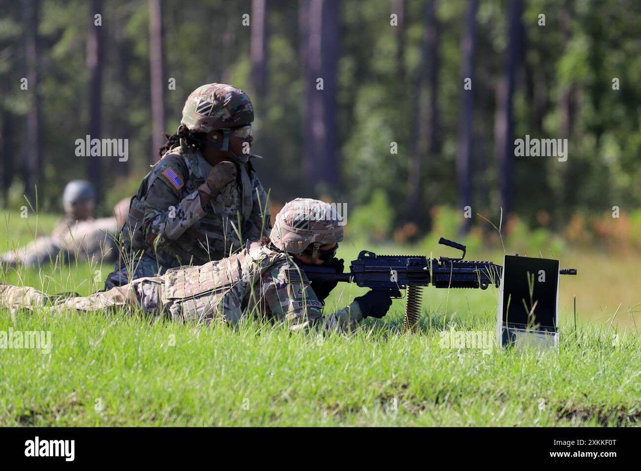 U.S. Army Soldiers assigned to the 3rd Division Sustainment Brigade ...