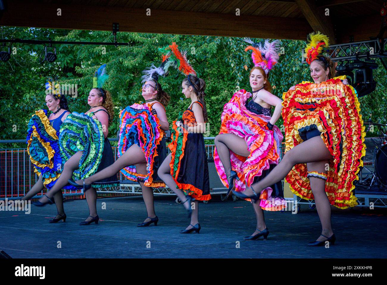 Golden Spike Can Can Dancers, Golden Spike Days, Port Moody, British ...