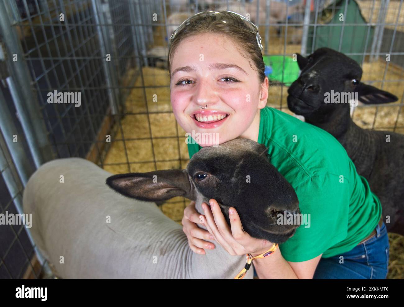 UNITED STATES: July 23, 2024: Abby Landes and her production cross ...
