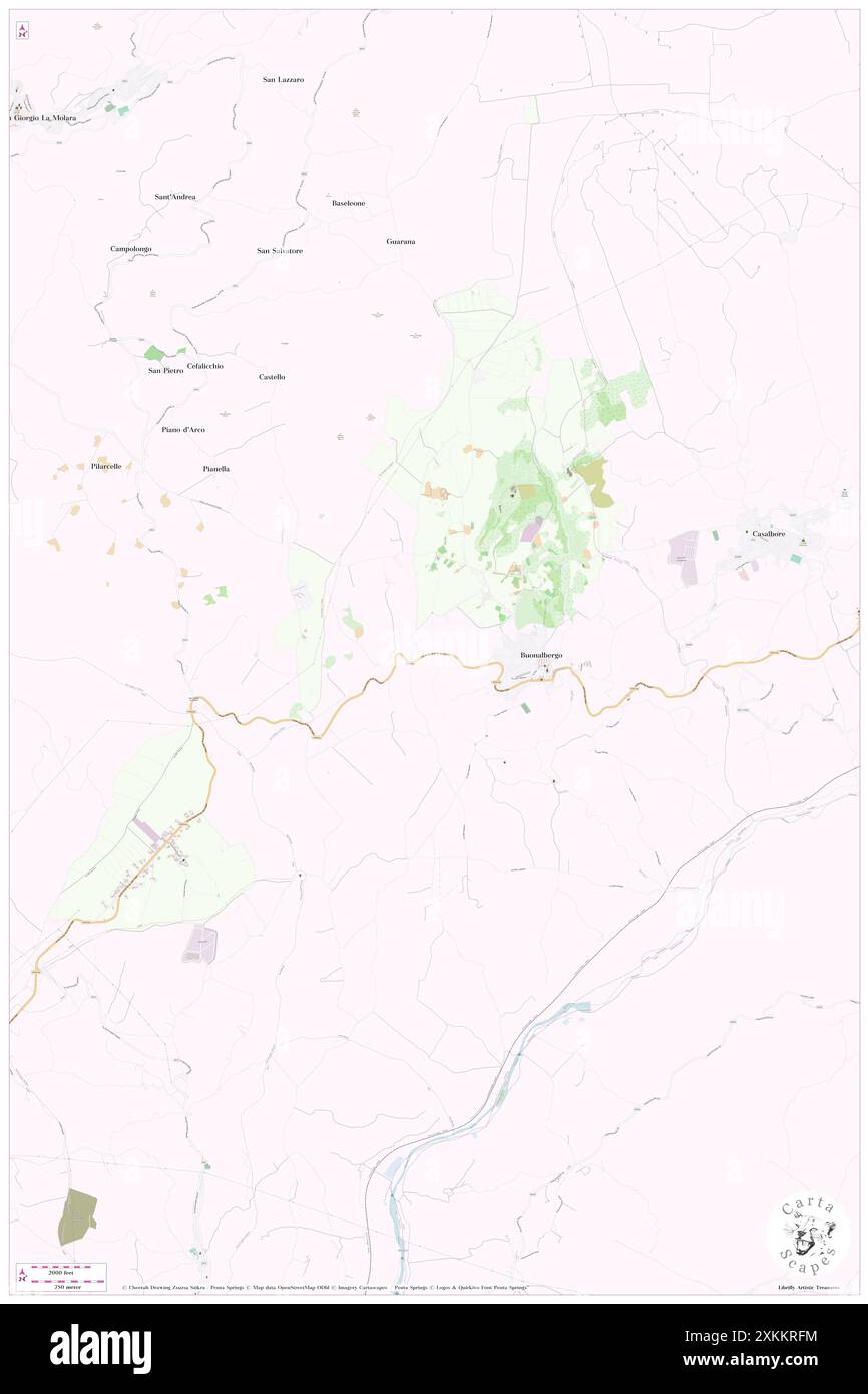 Traverso, Provincia di Benevento, IT, Italy, Campania, N 41 13' 23'', N ...