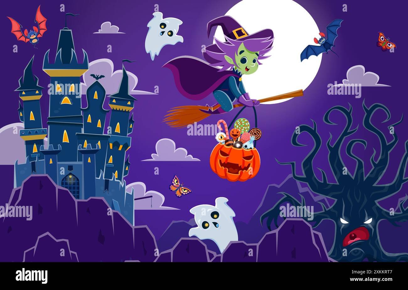 The mountains of the witch Stock Vector Images - Alamy