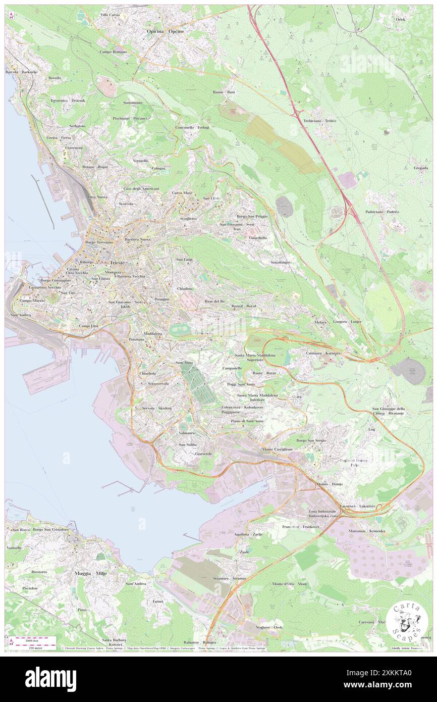 Rozzol-Montebello, Trieste, IT, Italy, Friuli Venezia Giulia, N 45 38 ...