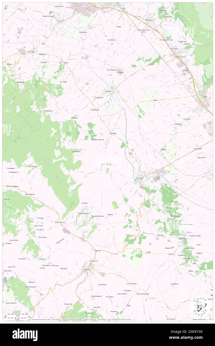 Bevagna, Provincia di Perugia, IT, Italy, Umbria, N 42 56' 14'', N 12 ...