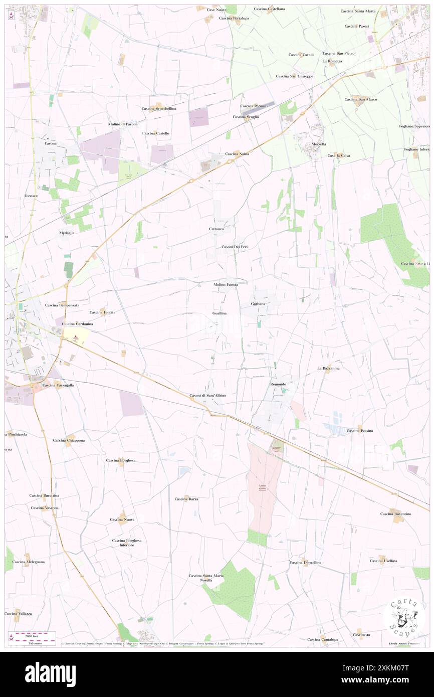 Map of pavia hi-res stock photography and images - Alamy