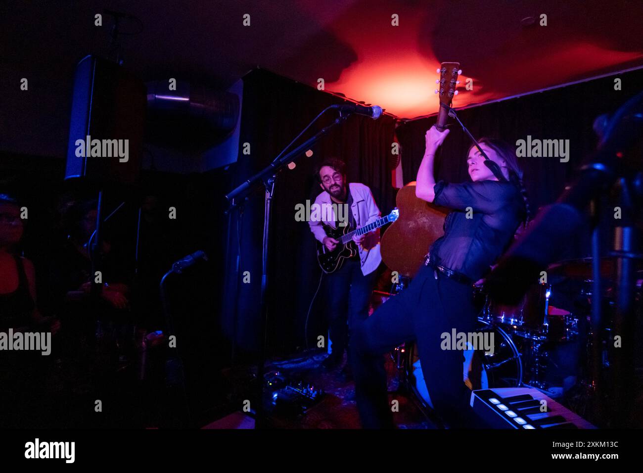 18.04.2024, Germany, Hamburg, Hamburg - the us-American-Canadian singer ...