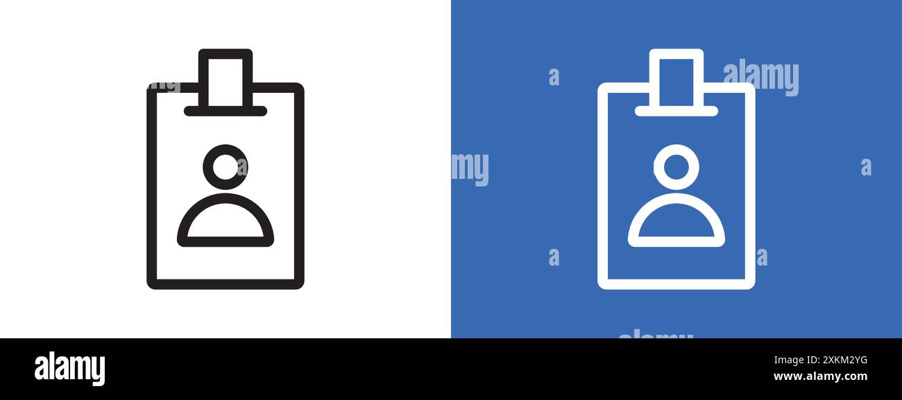 Assignment icon logo sign vector outline in black and white color Stock ...