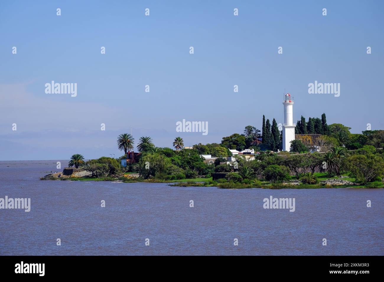 15.03.2024, Uruguay, Colonia, Colonia del Sacramento - Lighthouse in ...