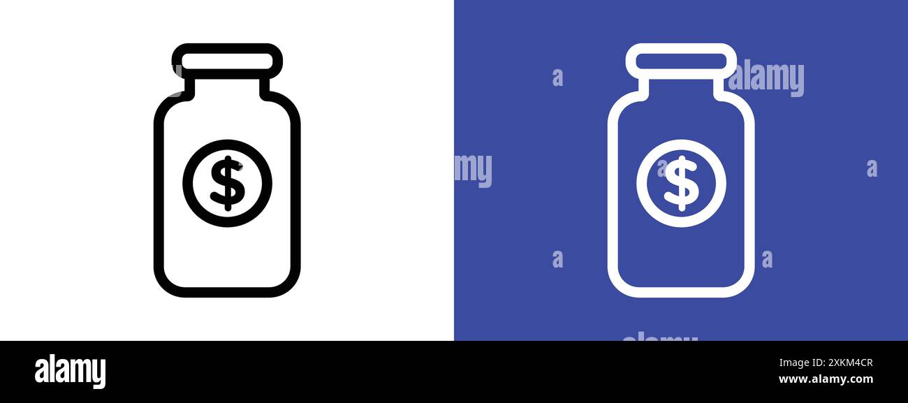 Business Remedy icon logo sign vector outline in black and white color ...