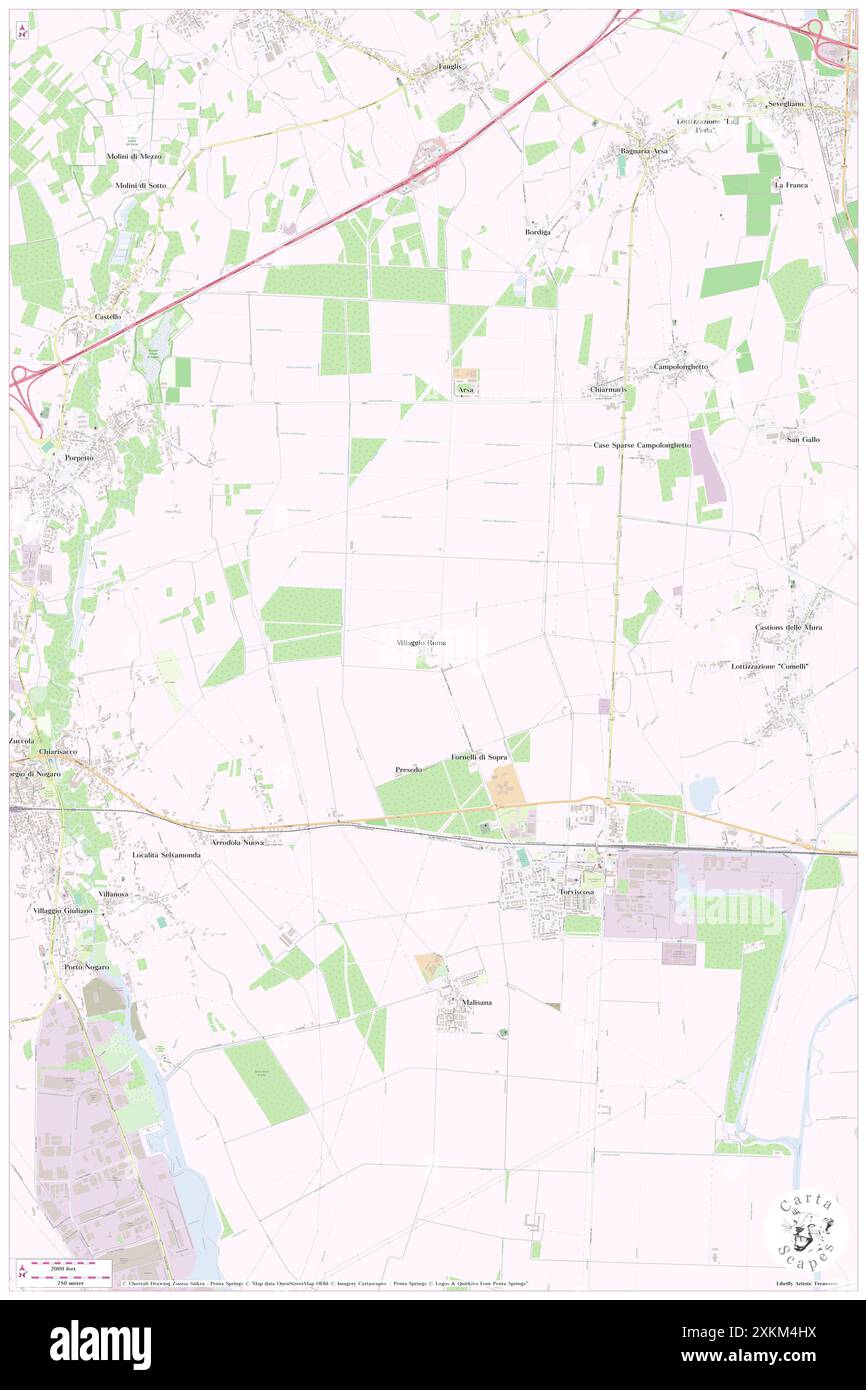 Villaggio Roma, Udine, IT, Italy, Friuli Venezia Giulia, N 45 50' 32 ...