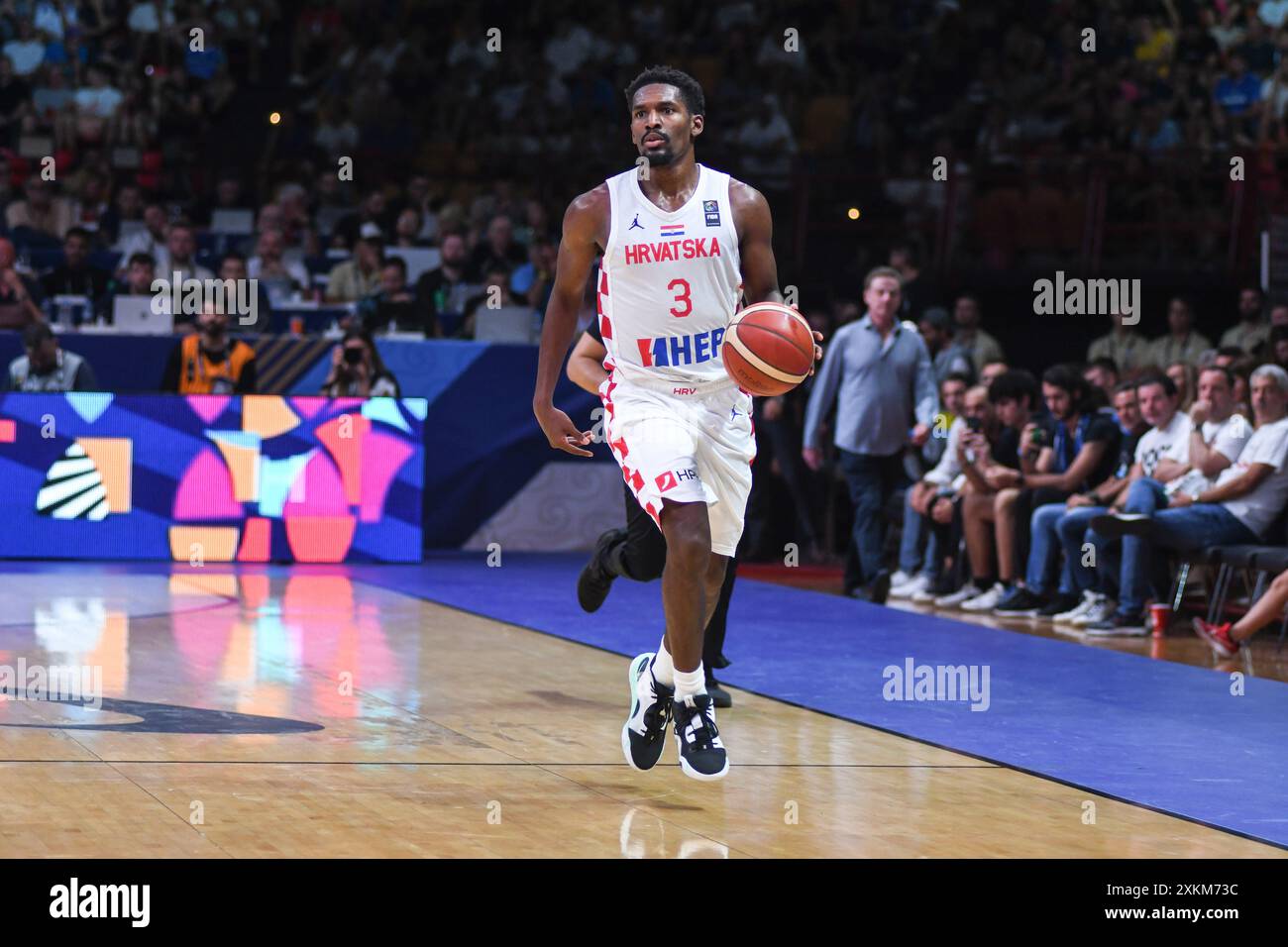 Jaleen Smith (Croatia). FIBA Olympic Qualifying Tournament. Piraeus ...