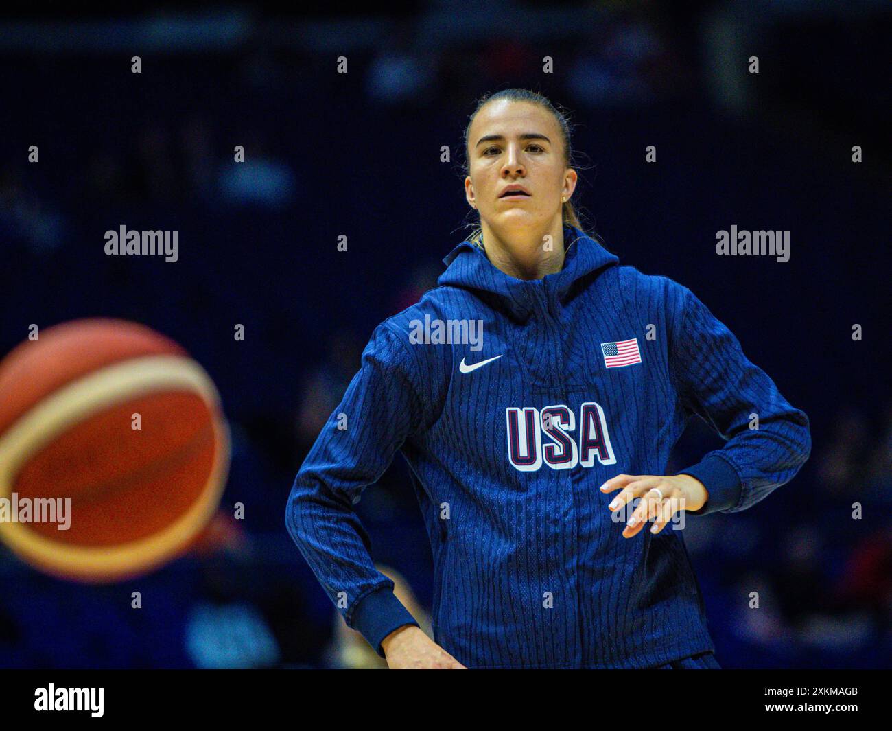 Sabrina ionescu team usa hi-res stock photography and images - Alamy