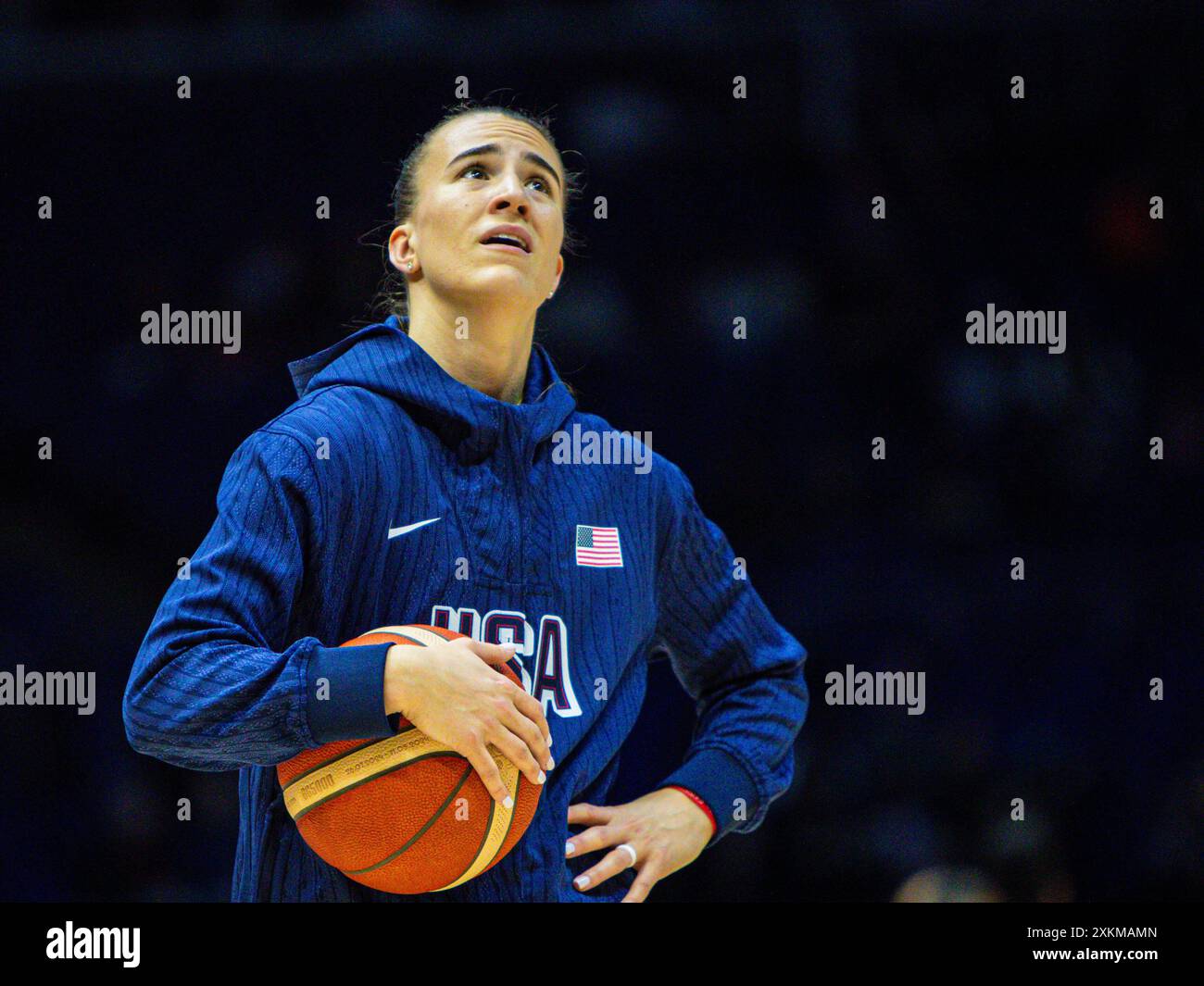 Sabrina ionescu team usa hi-res stock photography and images - Alamy