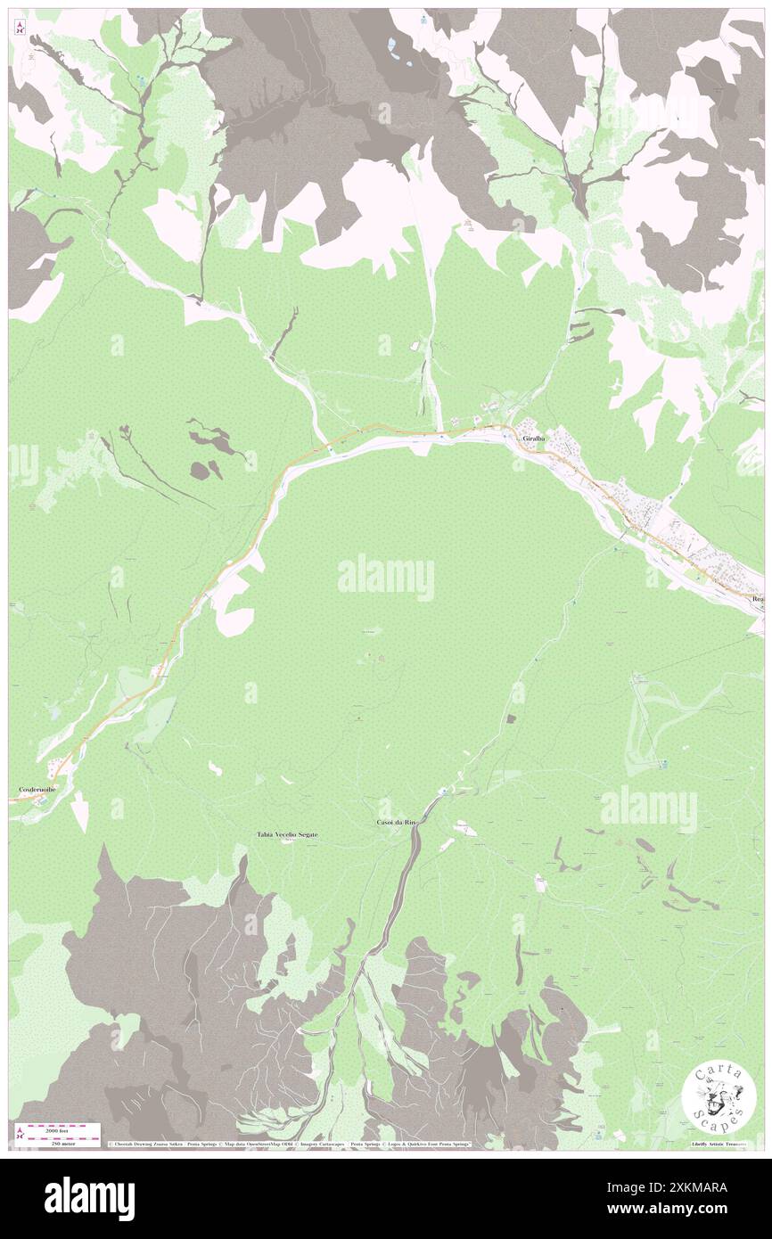 Monte Rusiana, Provincia di Belluno, IT, Italy, Veneto, N 46 33' 48 ...