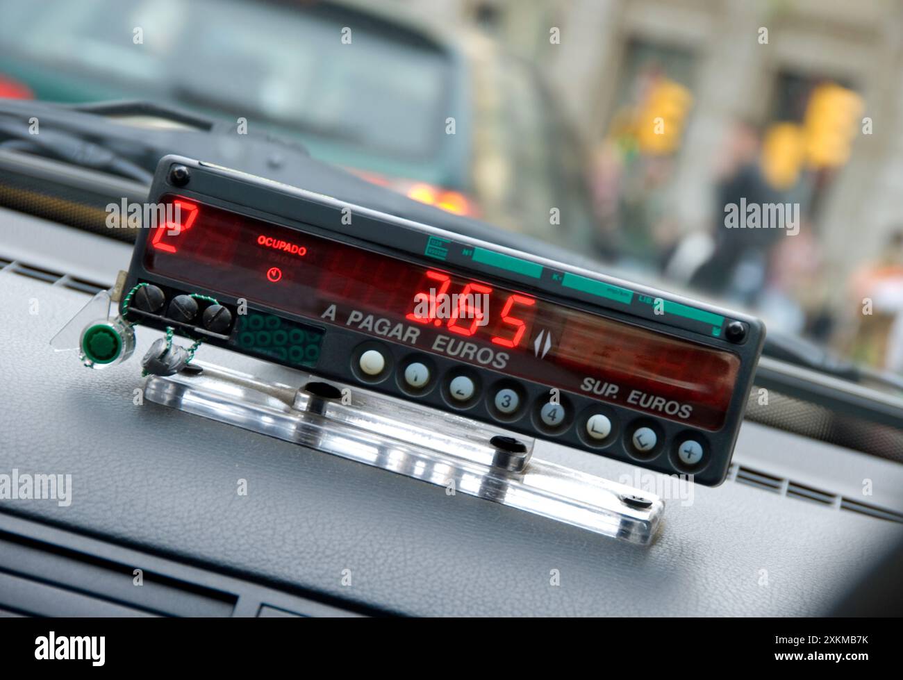 Digital fare meter hi-res stock photography and images - Alamy