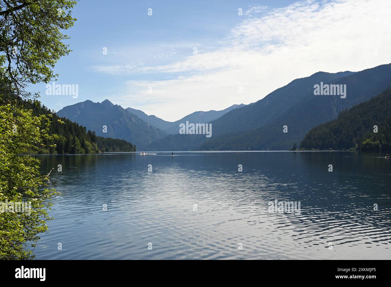 Serene lake crescent hi-res stock photography and images - Alamy
