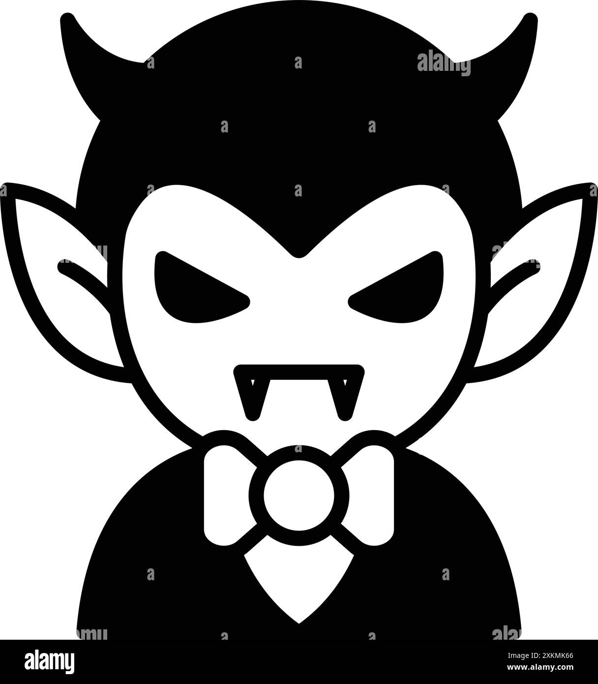A cute vampire in line icon style Stock Vector Image & Art - Alamy