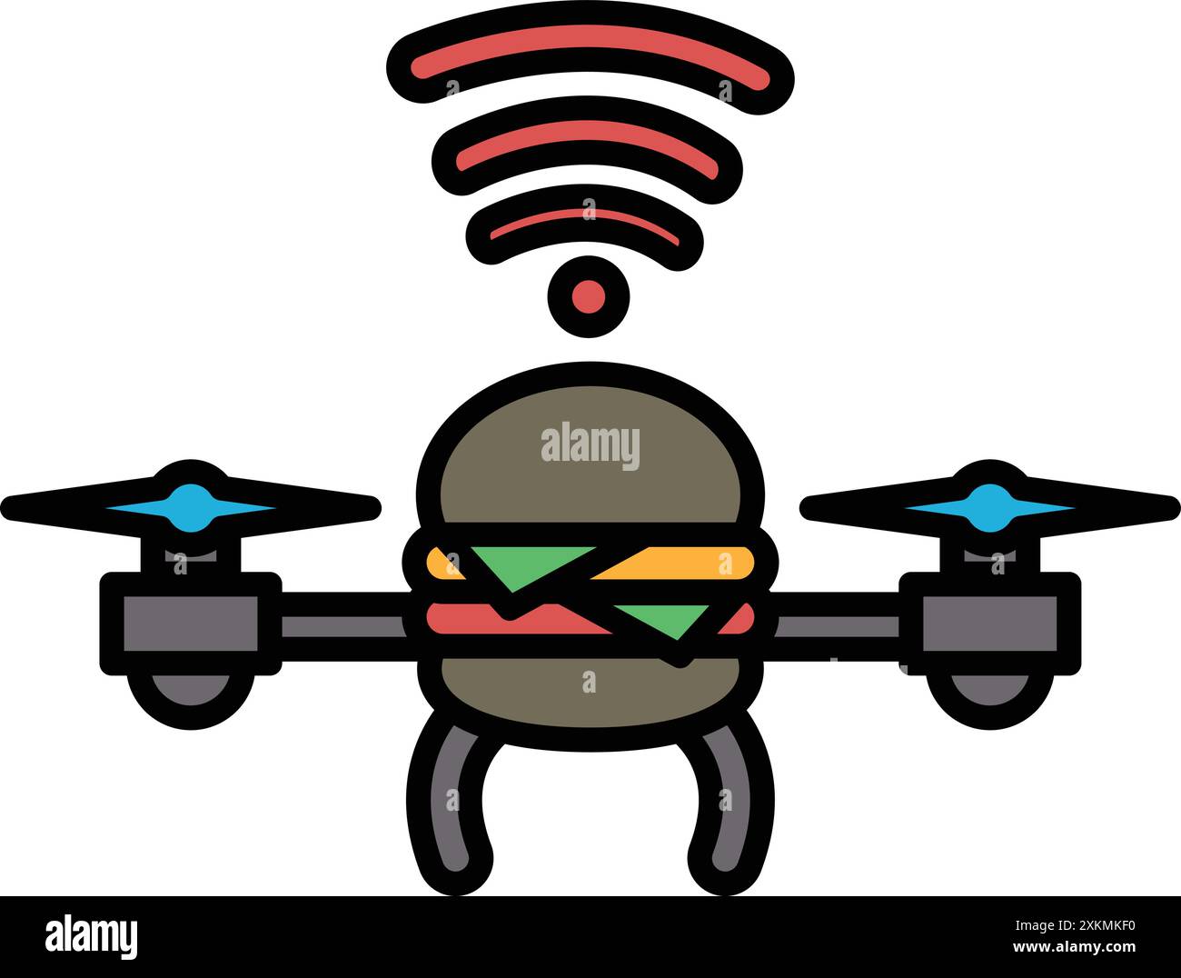 Line drone robot remote hi-res stock photography and images - Alamy