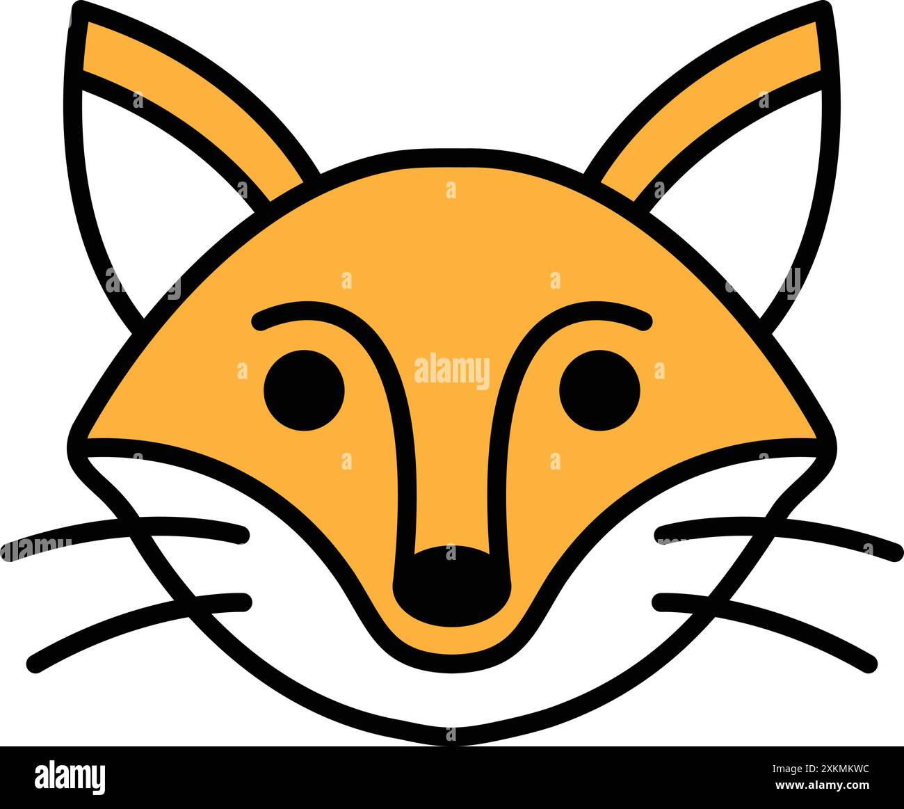 Fox muzzle Stock Vector Images - Alamy