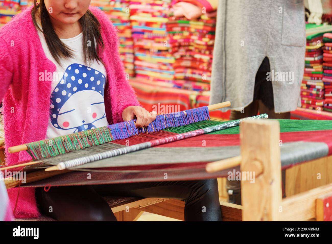 Handloom hi-res stock photography and images - Alamy