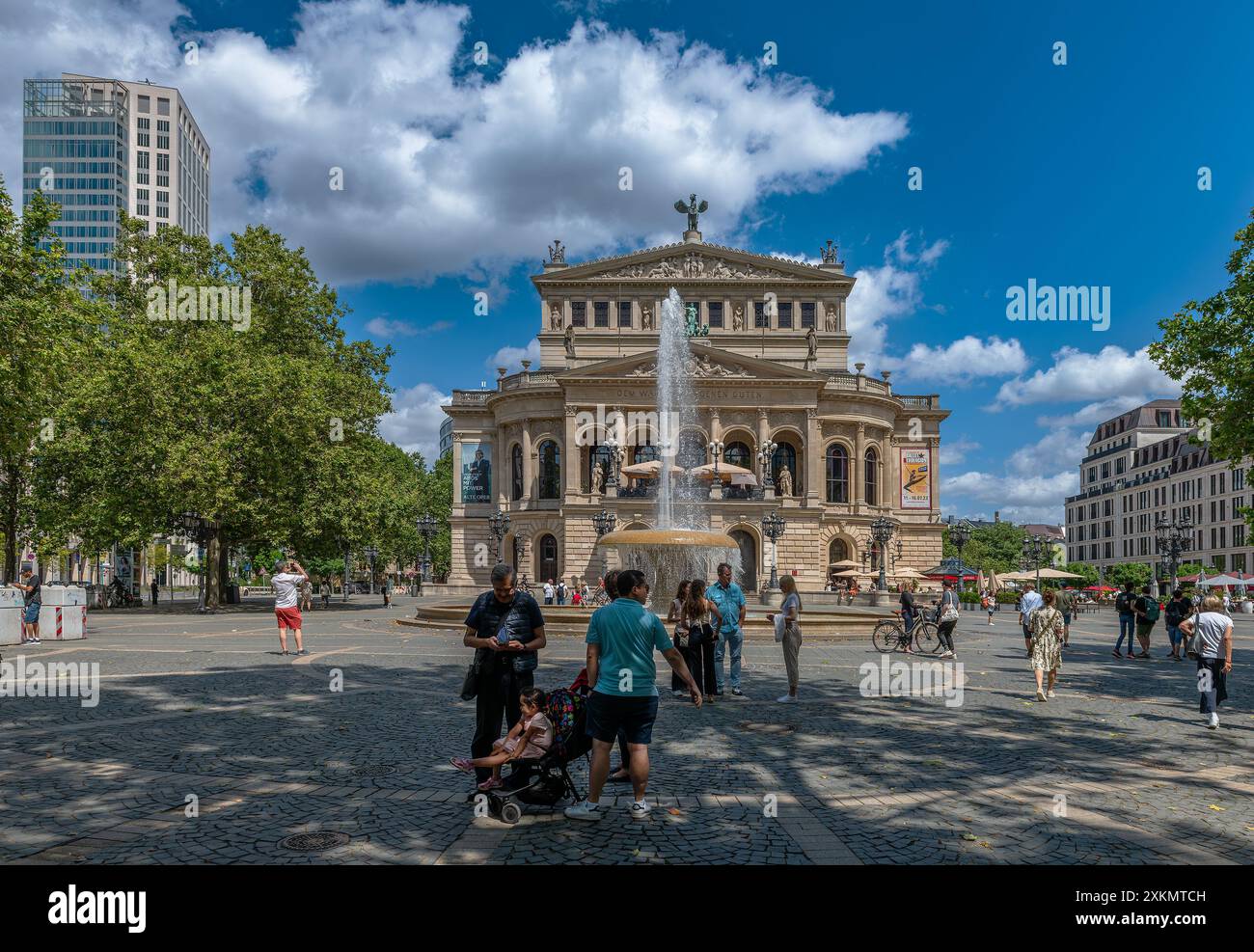 Opernplatz central square in hi-res stock photography and images - Alamy