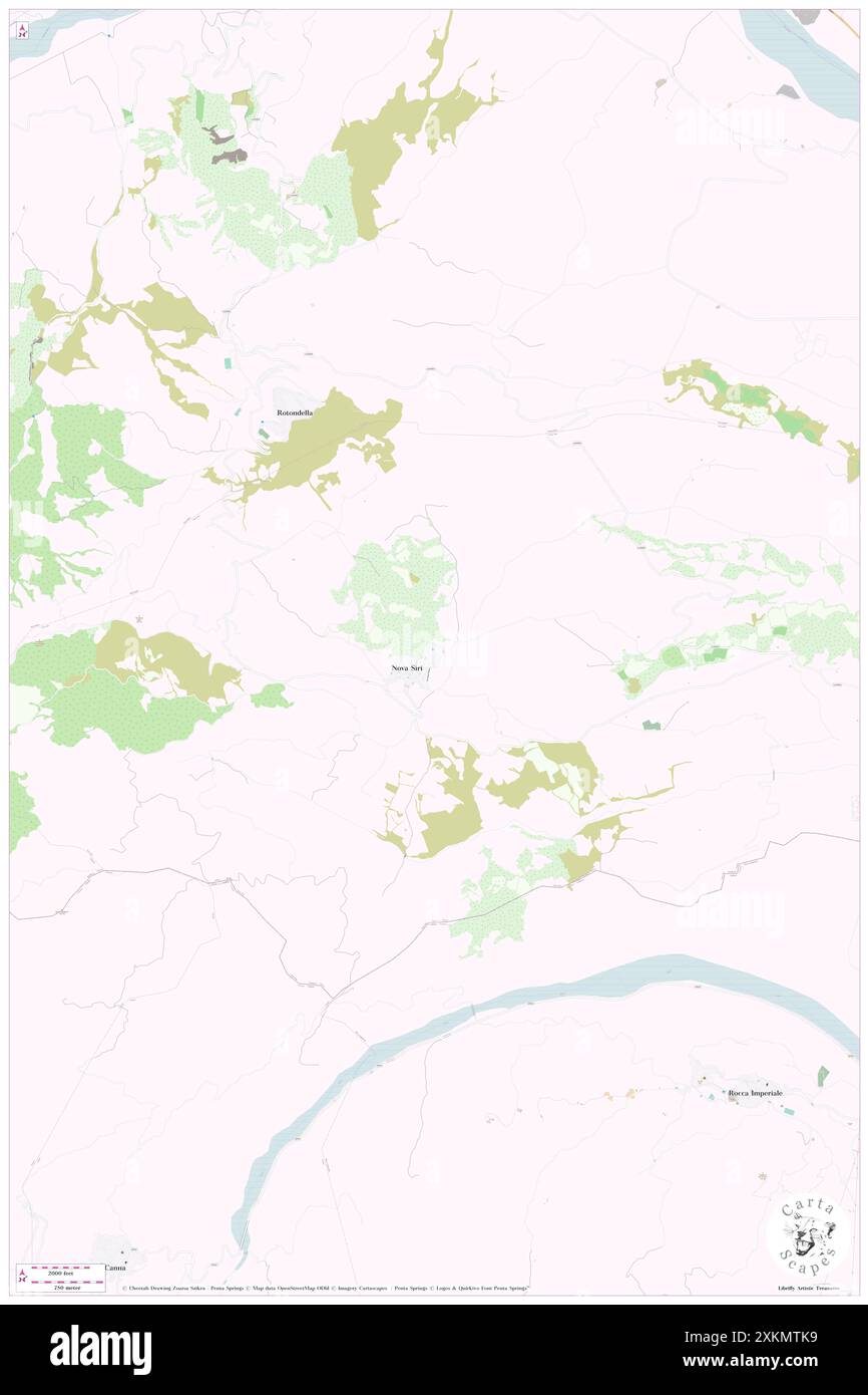 Castello di Diego Sandoval di Castro, Provincia di Matera, IT, Italy ...