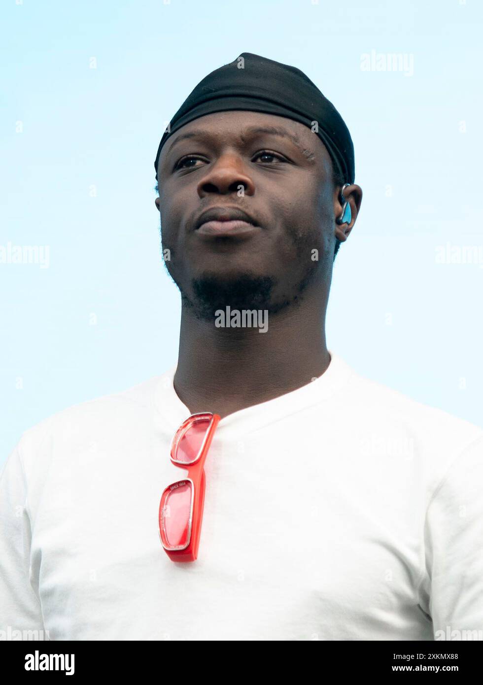 J Hus preforming at the Wireless festival Finsbury Park London Stock ...