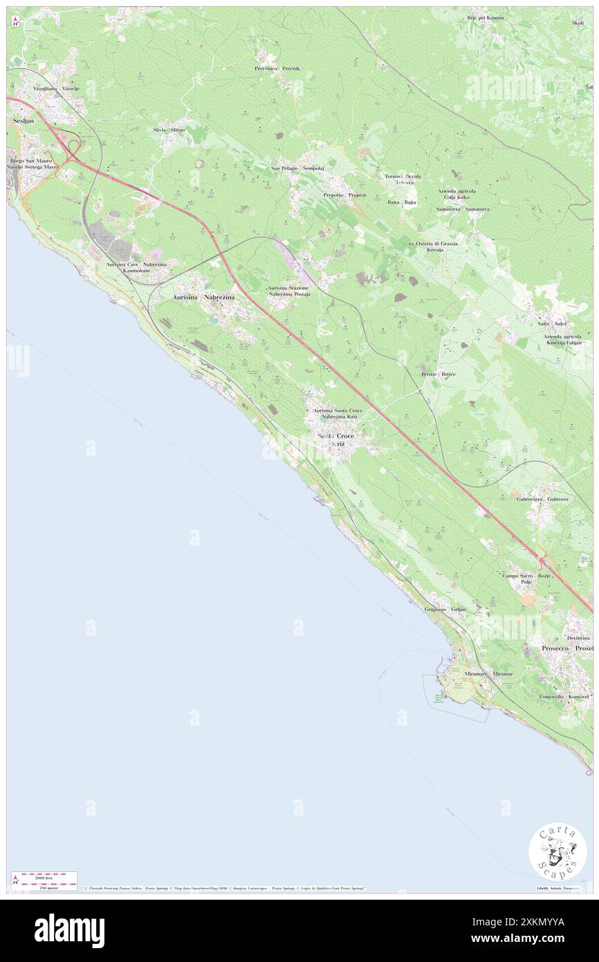 Santa Croce di Trieste, Trieste, IT, Italy, Friuli Venezia Giulia, N 45 ...