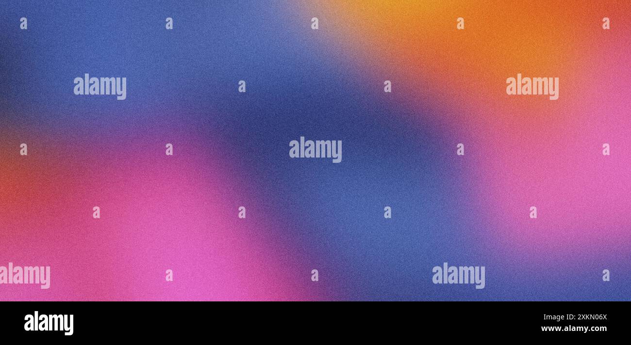 Vibrant and colorful abstract background with a soft blurred gradient and subtle grainy texture ...