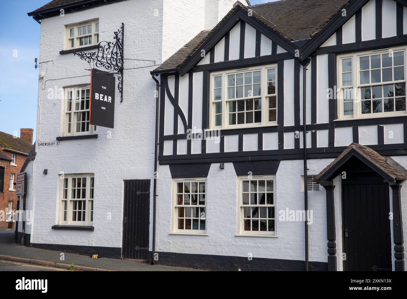 Hodnet village hi-res stock photography and images - Alamy