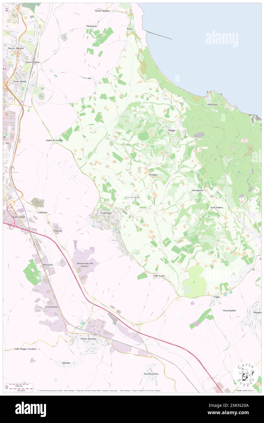 San Germano, Provincia di Ancona, IT, Italy, The Marches, N 43 32' 7 ...