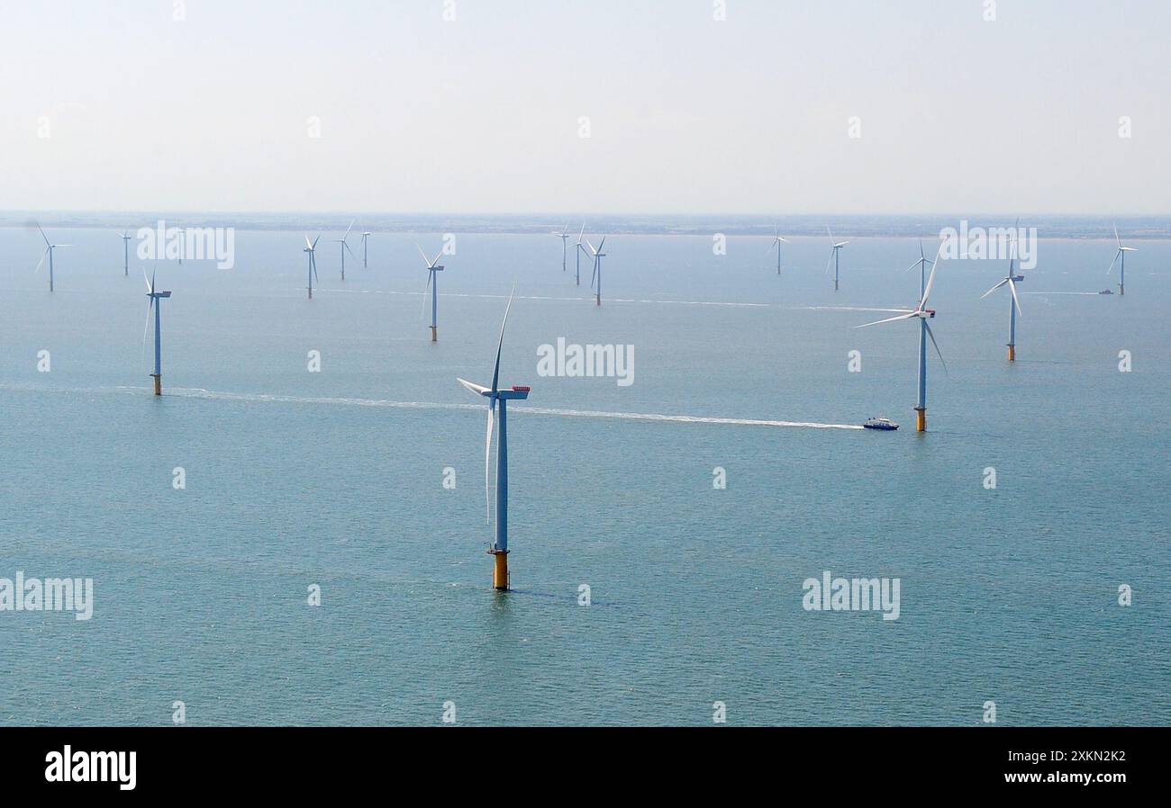 File photo dated 01/08/13 of an aerial view showing the new Centrica ...