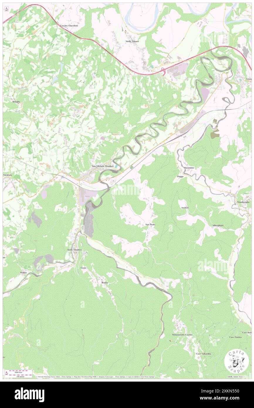 Mondovi map hi-res stock photography and images - Alamy