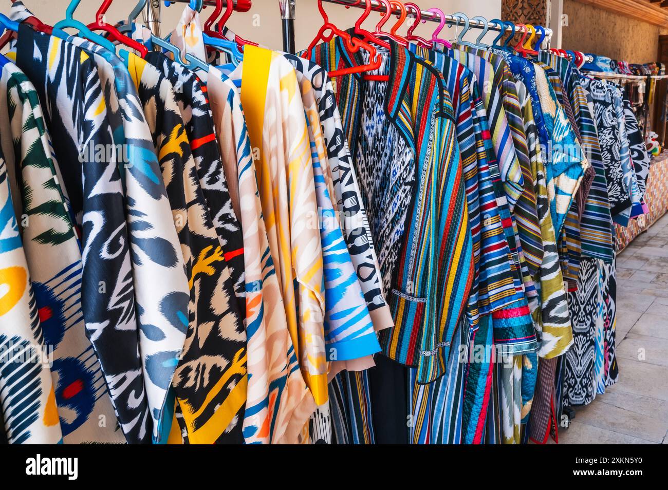 traditional asian dresses and female clothes made of silk and cotton ...